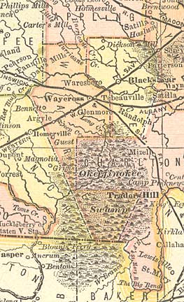 Ware County Maps
